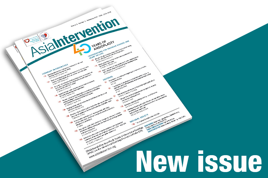 New issue – Volume 3 Number 2 – AsiaIntervention